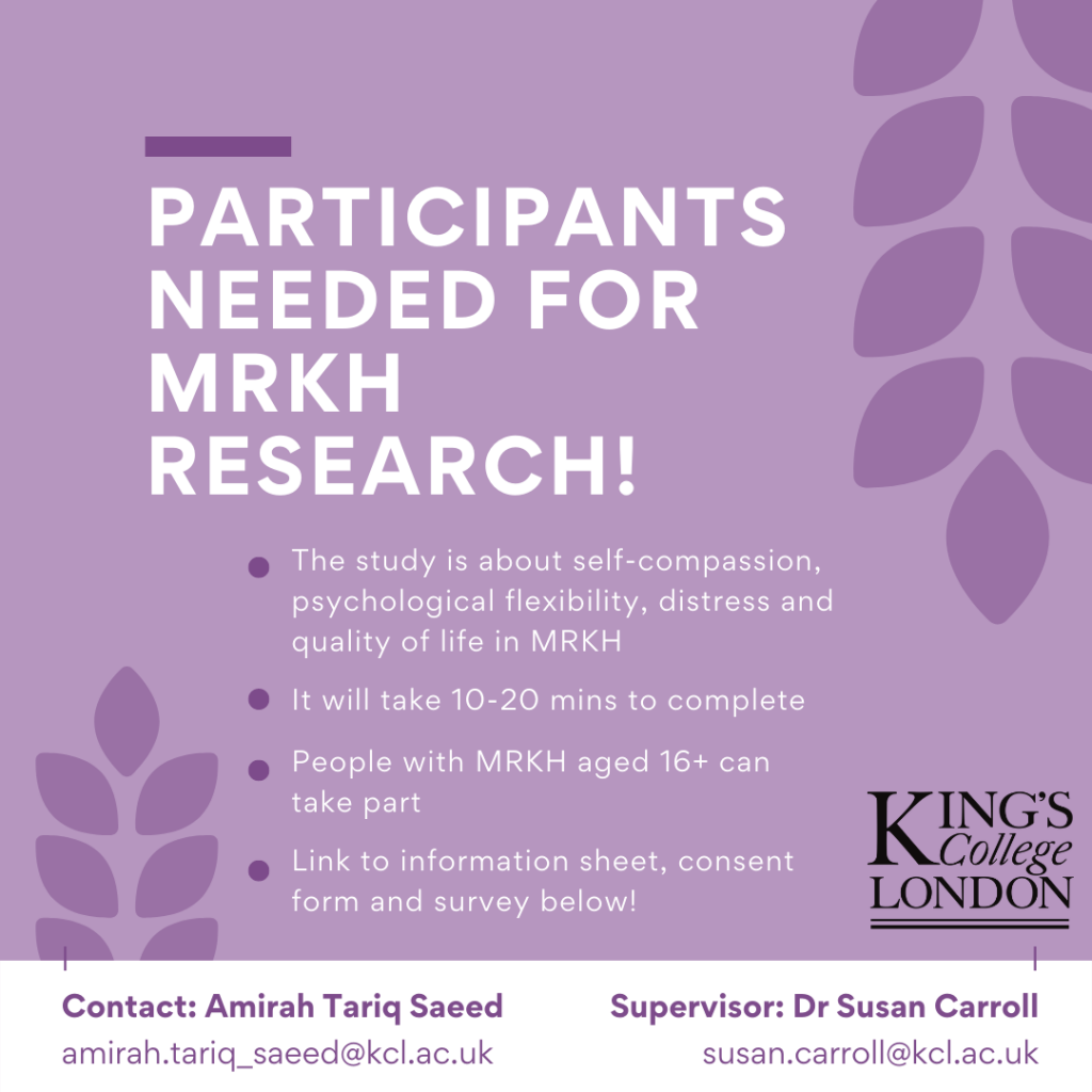 New Research Opportunity for MRKHers – MRKH Connect