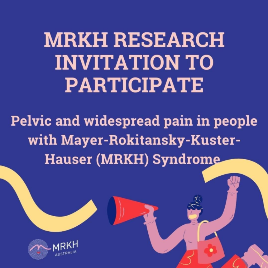 MRKH Research Opportunity: Pelvic and widespread pain – MRKH Connect